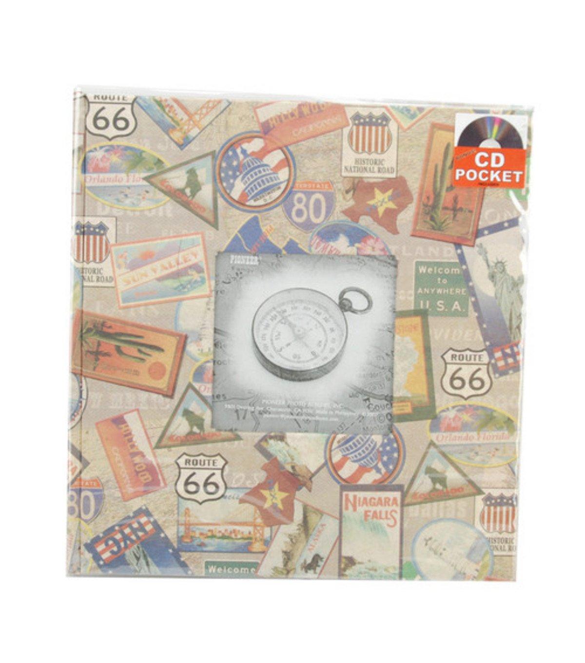 Pioneer Bookbound Frame Photo Album, Holds 200 4x6\" Photos, 2 Per Page ...