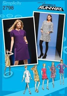 Simplicity Project Runway Pattern 2798 Simplicity
