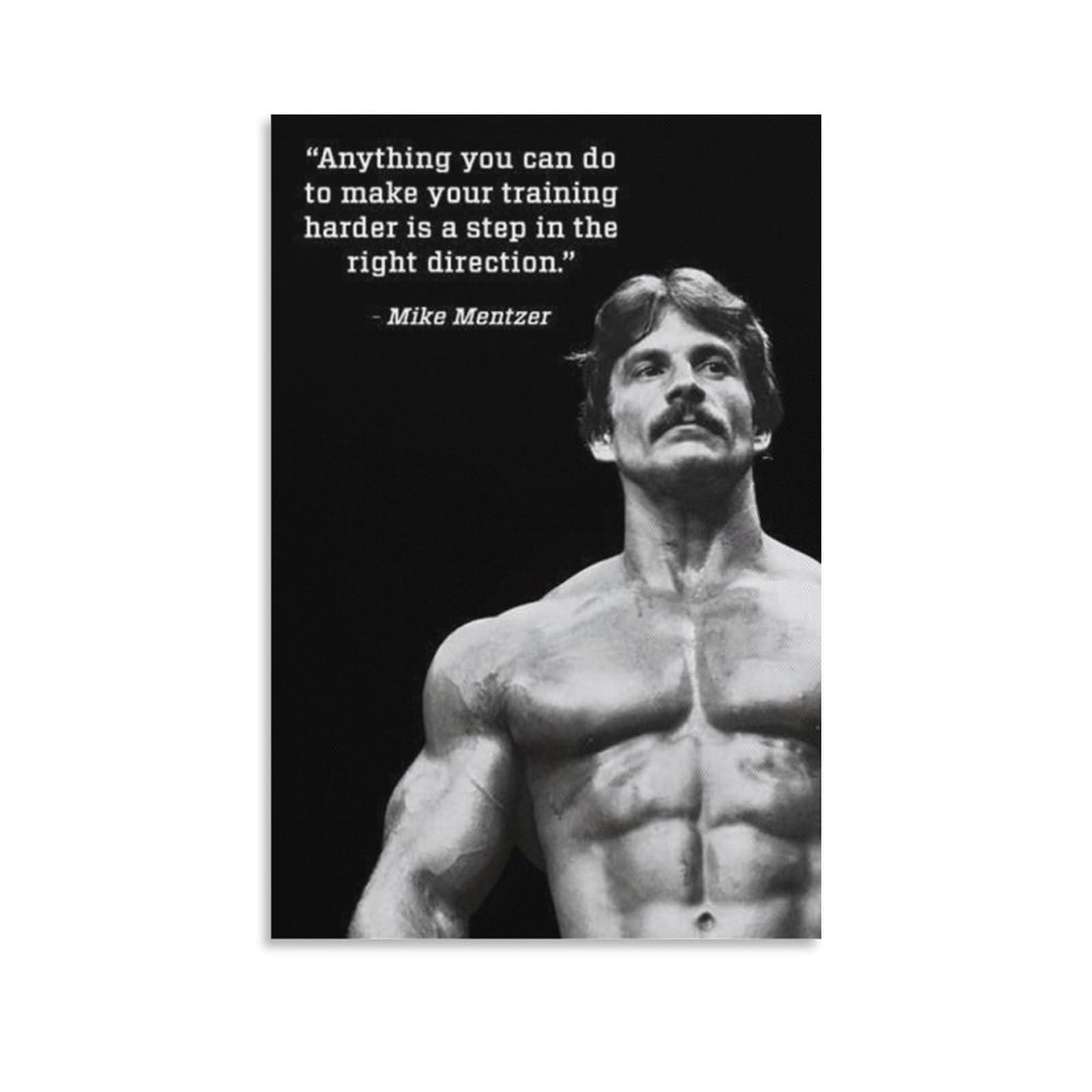 Mike Mentzer Poster Handsome Men Poster Gym Decor Generic