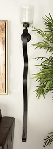 Deco 79 Metal Scroll Handmade Pillar Wall Sconce Deco 79