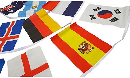 WORLD CUP 2018 SOCCER STRING FLAG World Flags Direct