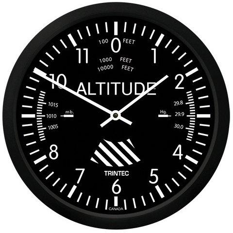 Trintec Classic 10\" Altimeter Wall Clock Trintec