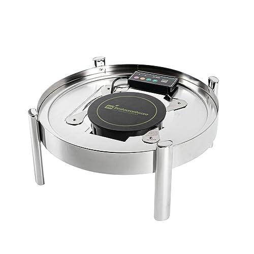 Restaurantware Induction Warming Unit for Compatible Chafers - 1000W ...