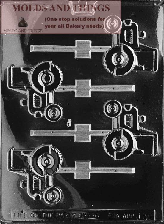 3D TRACTOR TRAILER Chocolate candy mold MOLDS AND THINGS